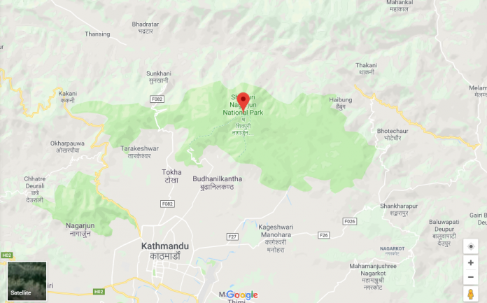 Shivapuri National Park Hiking Details & Map - Digitalample.com